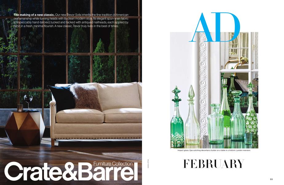 Crate&Barrel | Architectural Digest | FEBRUARY 2016