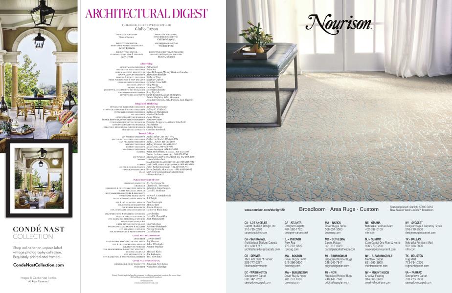 Nourison™ | Architectural Digest | MARCH 2016