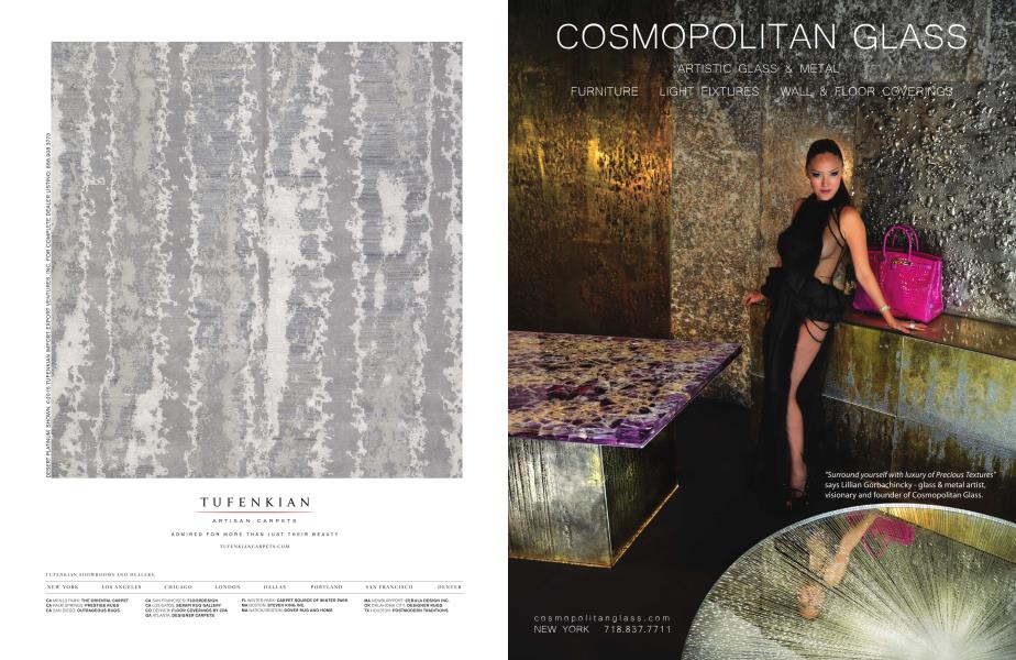Cosmopolitan Glass | Architectural Digest | MARCH 2016