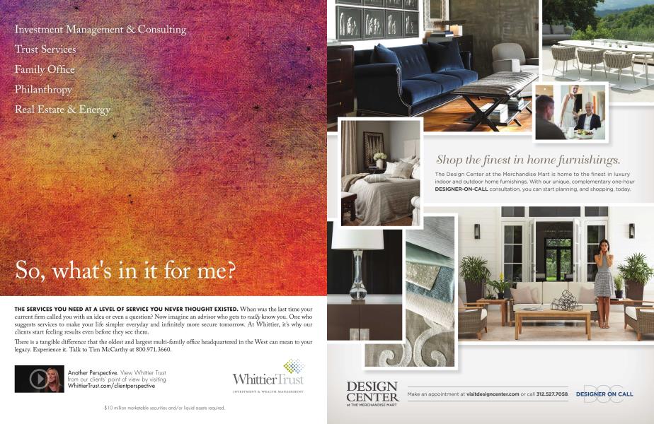 DESIGN CENTER | Architectural Digest | SEPTEMBER 2016