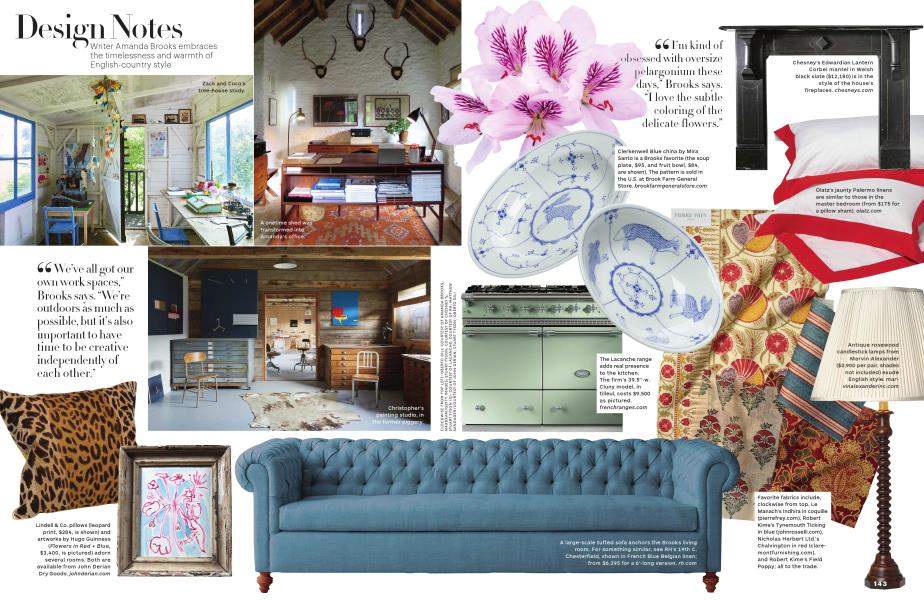 Design Notes | Architectural Digest | SEPTEMBER 2016