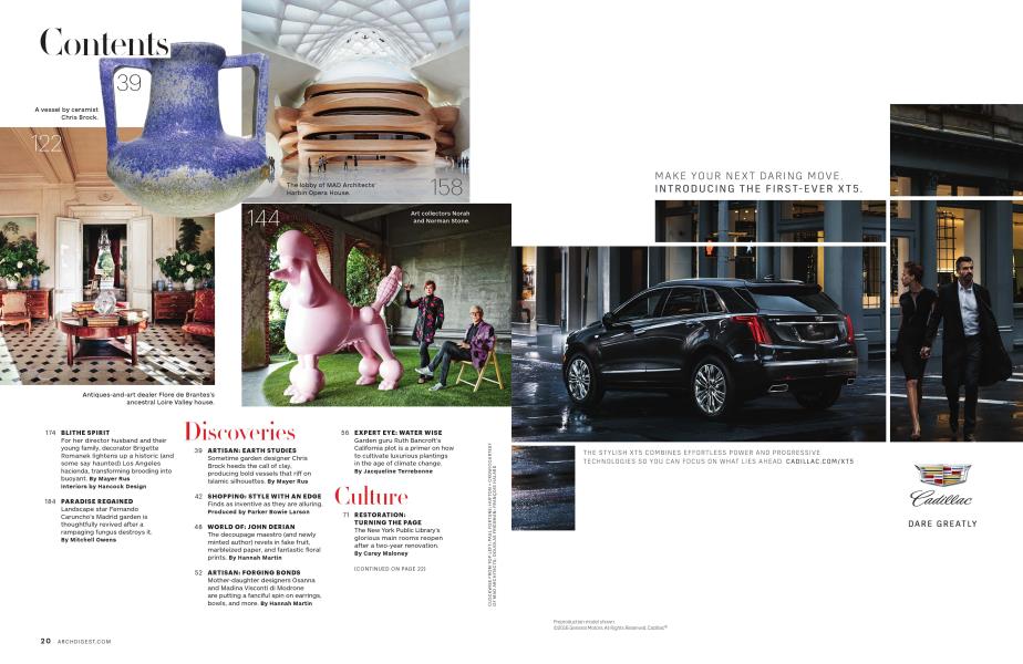 General Motors | Architectural Digest | OCTOBER 2016