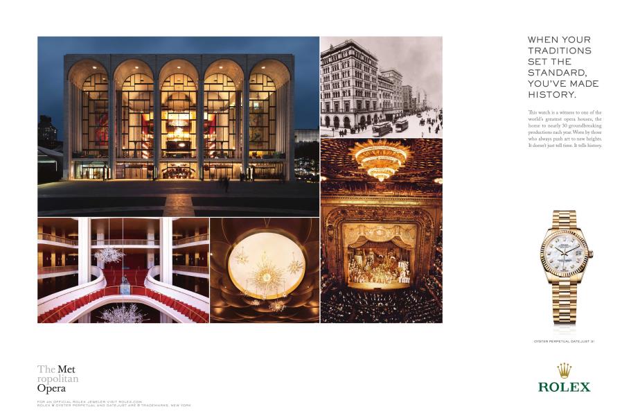 ROLEX | Architectural Digest | OCTOBER 2016