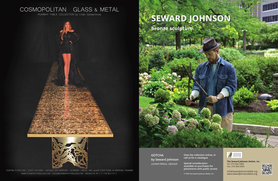 Cosmopolitan Glass & Metal | Architectural Digest | DECEMBER 2016