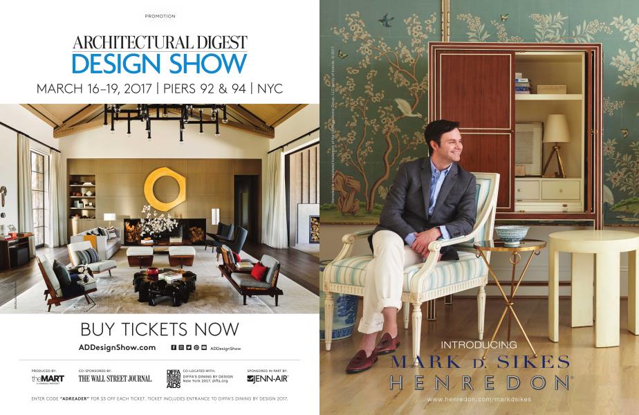 Architectural Digest Design Show | Architectural Digest | MARCH 2017