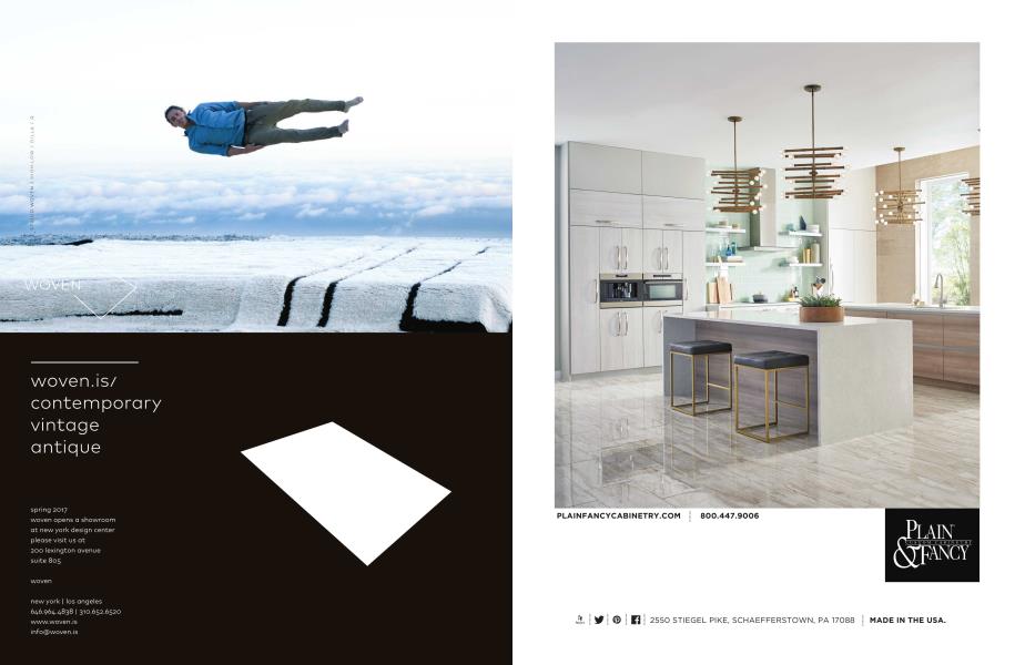 PLAIN & FANCY CUSTOM CABINETRY® | Architectural Digest | APRIL 2017