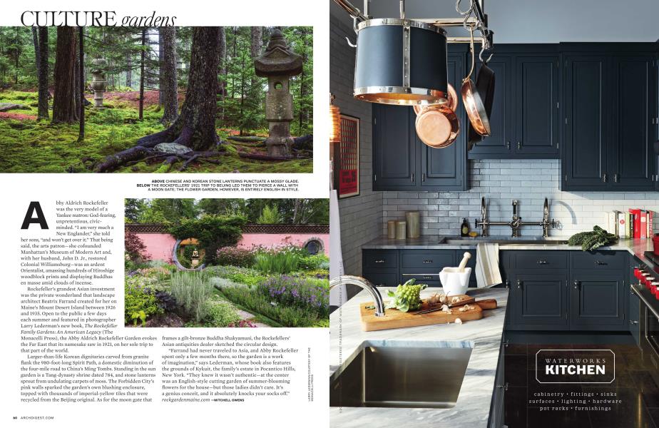 WATERWORKS KITCHEN | Architectural Digest | MAY 2017