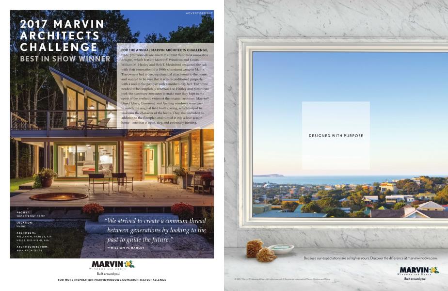 MARVIN | Architectural Digest | SEPTEMBER 2017