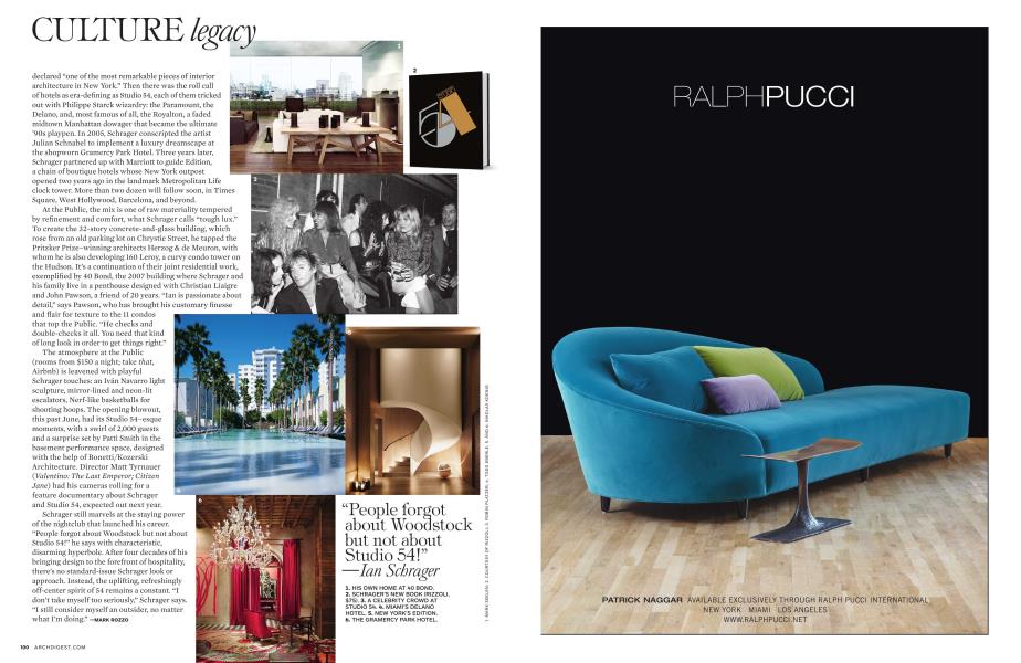 RALPH PUCCI | Architectural Digest | SEPTEMBER 2017