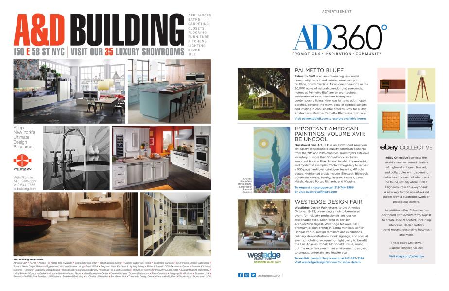 A&D BUILDING | Architectural Digest | SEPTEMBER 2017