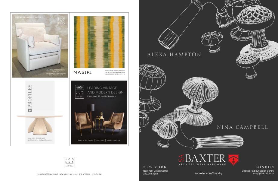 SA BAXTER | Architectural Digest | OCTOBER 2017