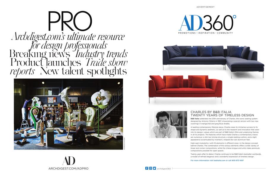 AD PRO | Architectural Digest | OCTOBER 2017