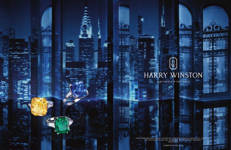 HARRY WINSTON | Architectural Digest | OCTOBER 2017