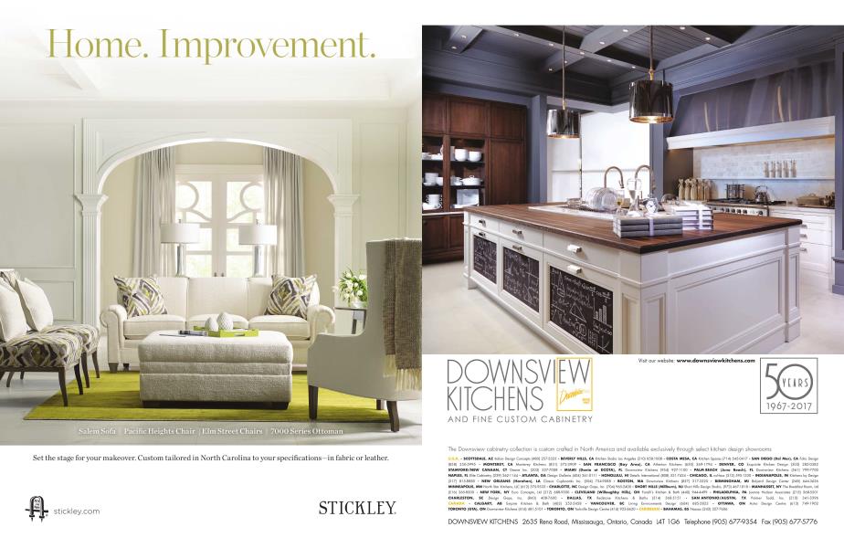 STICKLEY® | Architectural Digest | APRIL 2018