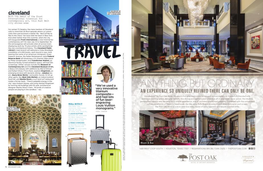 THE POST OAK | Architectural Digest | MAY 2018