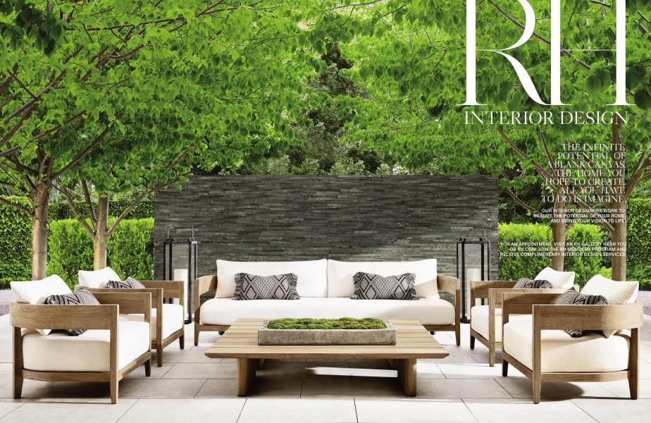 RH | Architectural Digest | MAY 2018