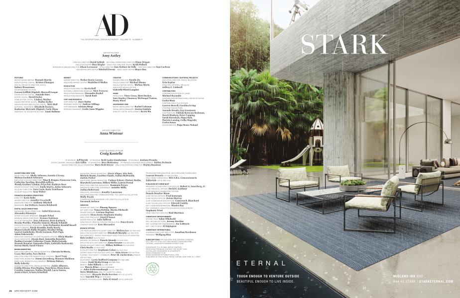 Ad | Architectural Digest | OCTOBER 2018