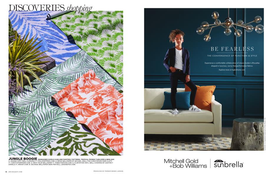 Mitchell Gold+Bob Williams | Architectural Digest | NOVEMBER 2018