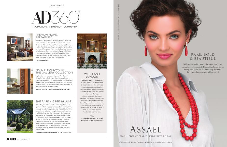 Assael | Architectural Digest | DECEMBER 2018