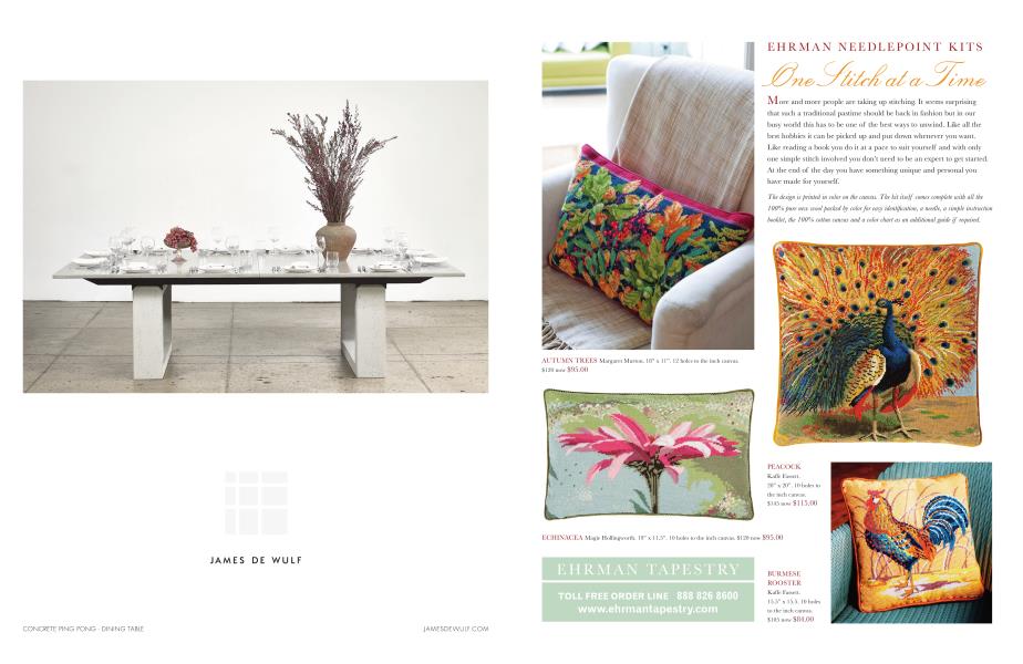 Ehrman Tapestry | Architectural Digest | DECEMBER 2018