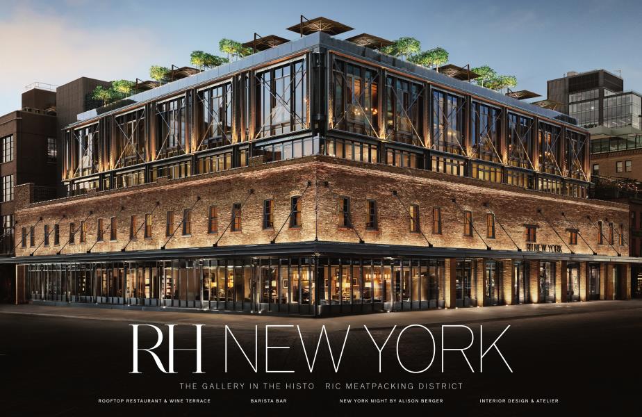 RH NEW YORK | Architectural Digest | JANUARY 2019