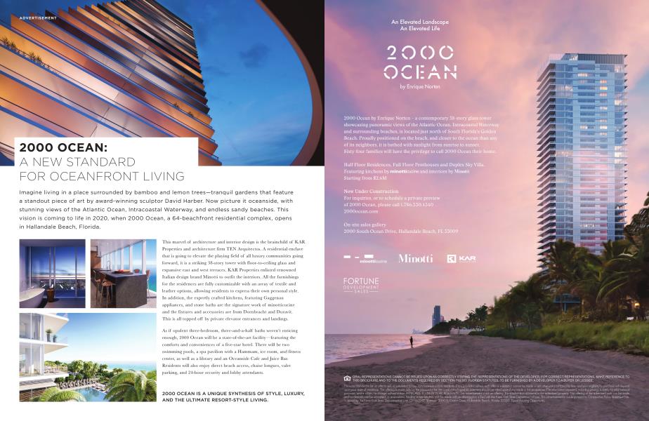 2000 Ocean | Architectural Digest | FEBRUARY 2019