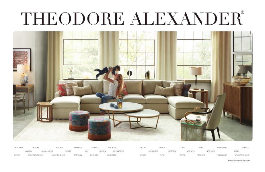 THEODORE ALEXANDER | Architectural Digest | APRIL 2019