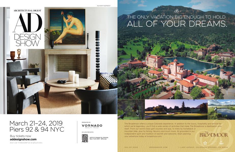 THE BROADMOOR | Architectural Digest | APRIL 2019