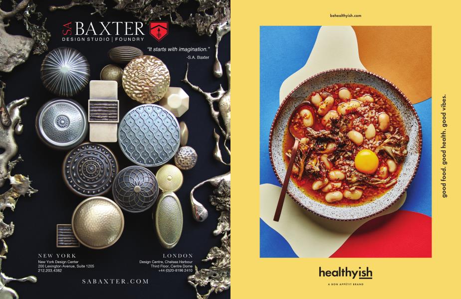 SA BAXTER | Architectural Digest | SEPTEMBER 2019