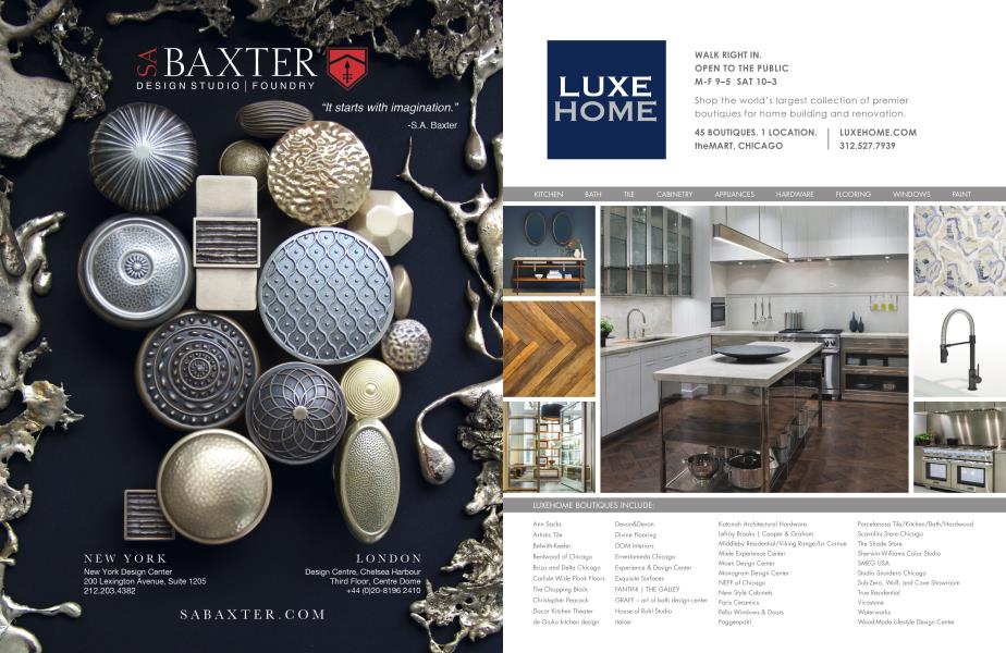 SA BAXTER | Architectural Digest | OCTOBER 2019
