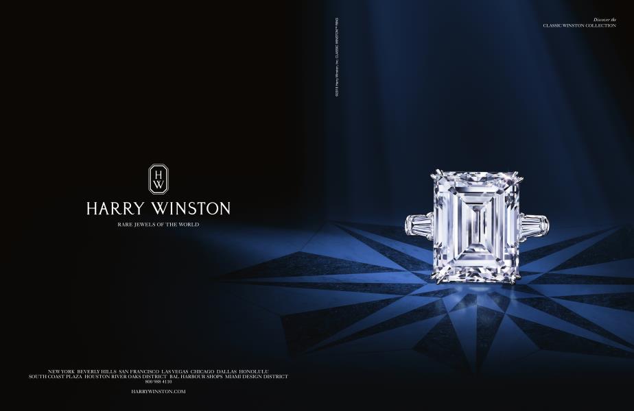 HARRY WINSTON | Architectural Digest | OCTOBER 2019