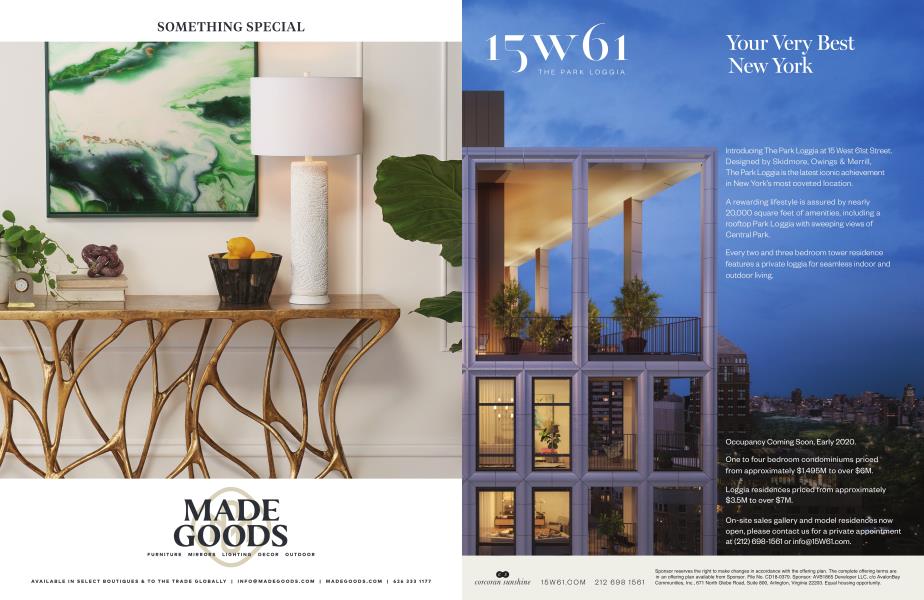 Advertisement | Architectural Digest | JANUARY 2020