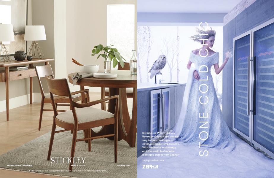 STICKLEY | Architectural Digest | JANUARY 2020