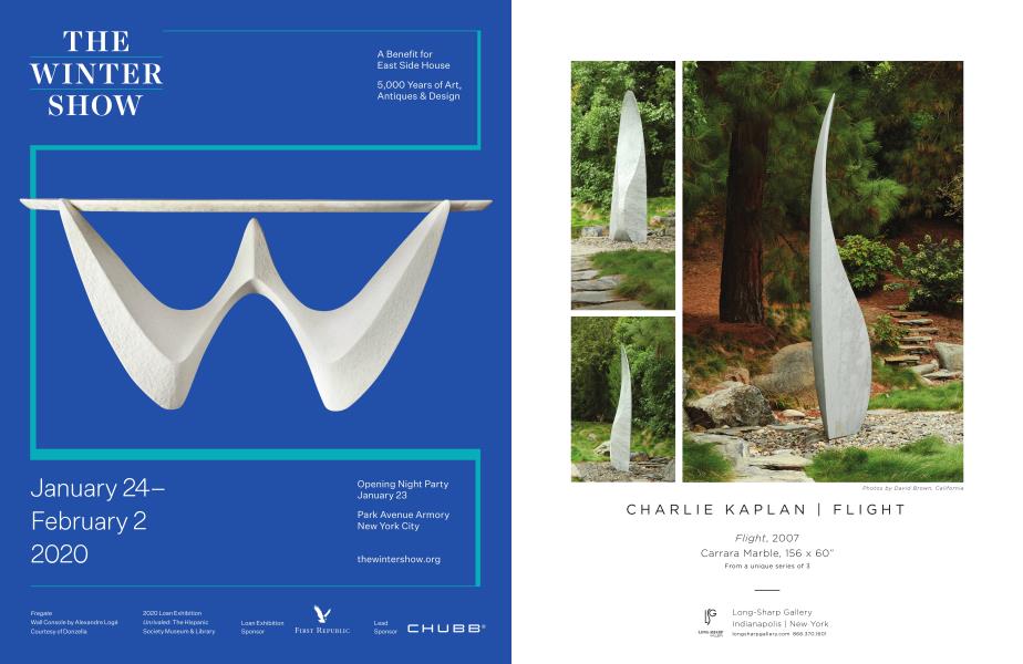 THE WINTER SHOW | Architectural Digest | JANUARY 2020