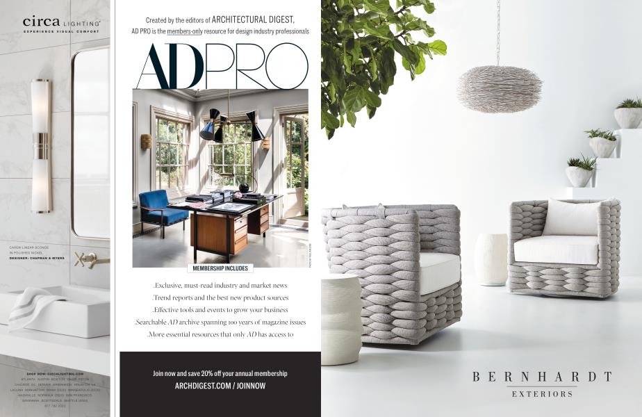 ADPRO - ARCHITECTURAL DIGEST | Architectural Digest | APRIL 2020