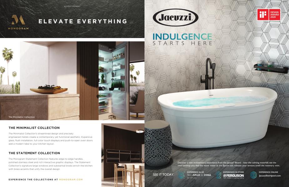 Jacuzzi | Architectural Digest | APRIL 2020