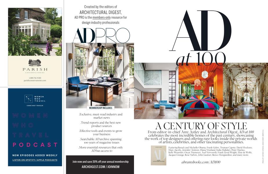 AD PRO | Architectural Digest | SEPTEMBER 2020