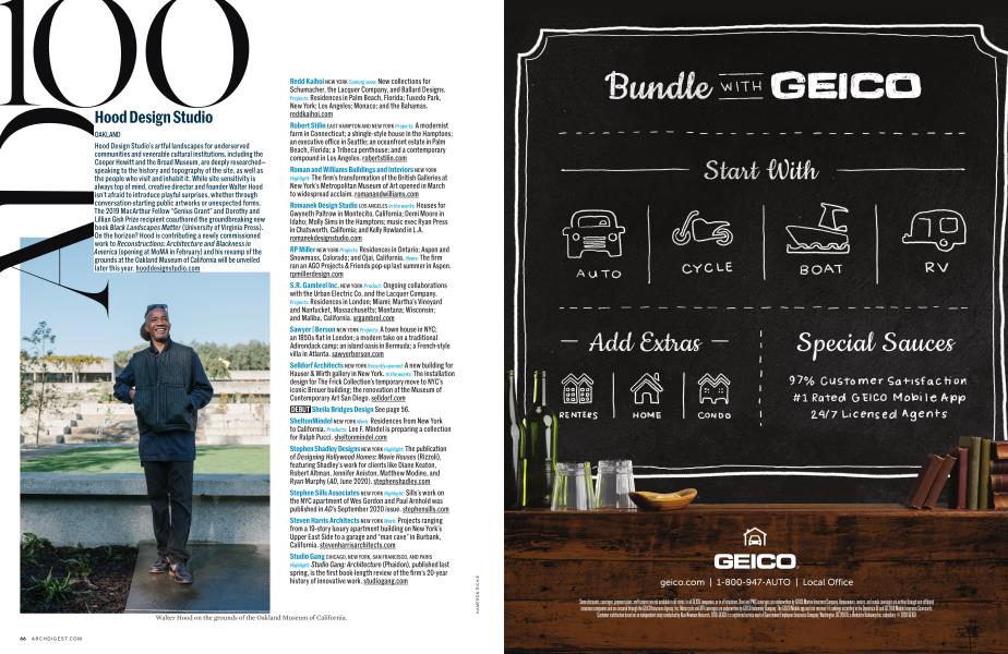 GEICO | Architectural Digest | JANUARY 2021
