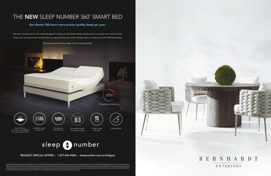 Sleep Number Corporation | Architectural Digest | MAY 2021