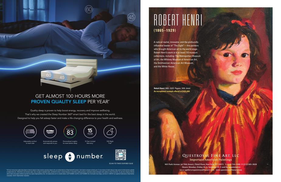 Sleep Number Corporation | Architectural Digest | SEPTEMBER 2021