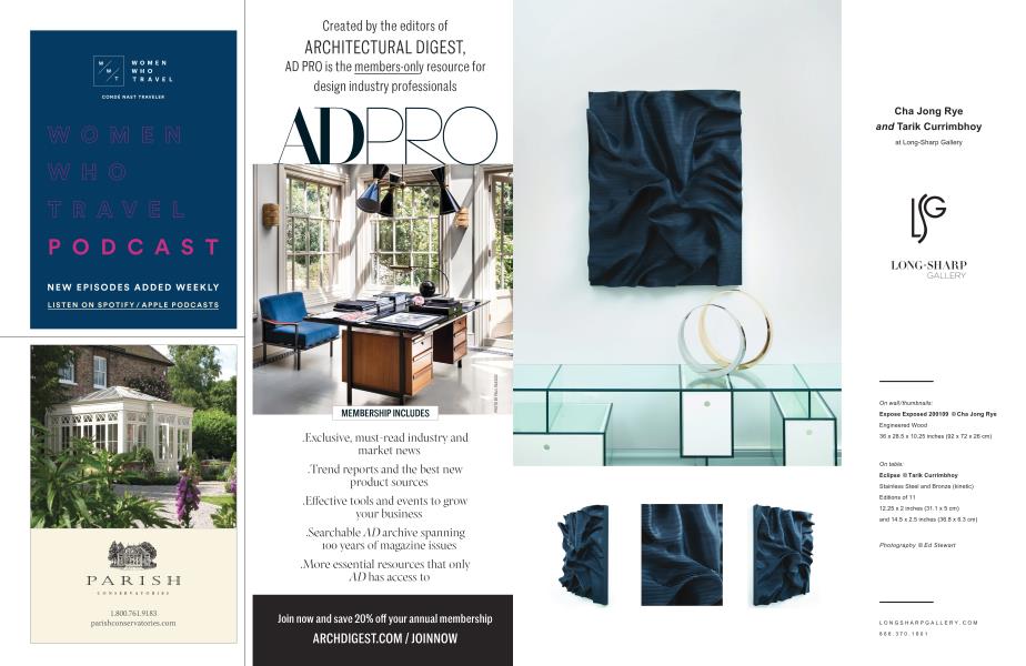 AD PRO | Architectural Digest | SEPTEMBER 2021