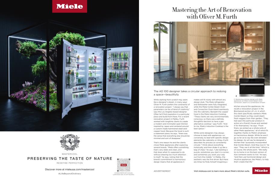 Miele | Architectural Digest | NOVEMBER 2021