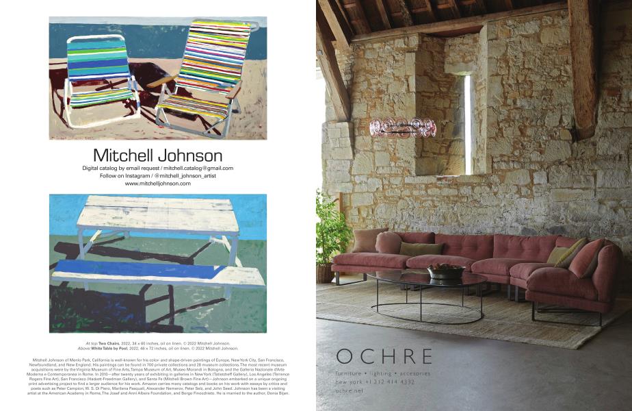 Mitchell Johnson | Architectural Digest | MAY 2022