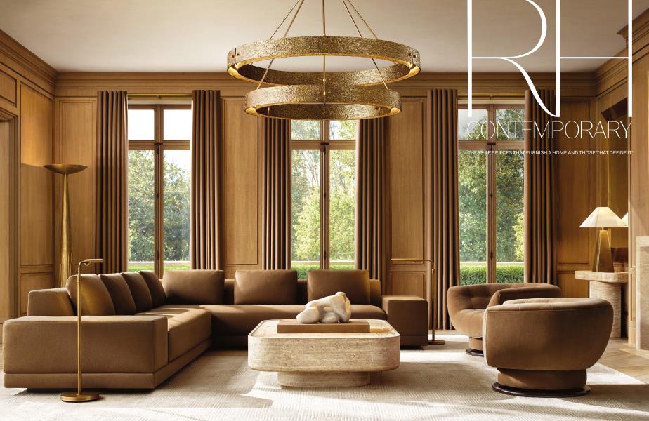 RH CONTEMPORARY | Architectural Digest | JULY/AUGUST 2022