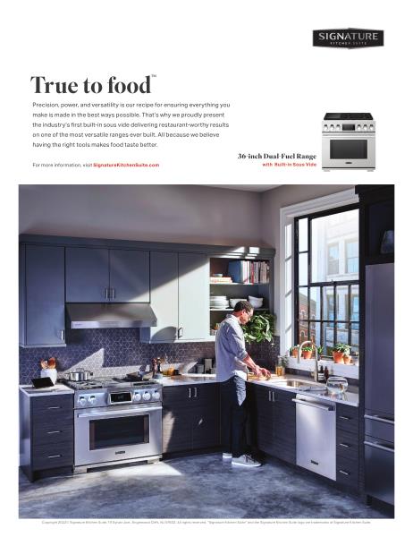 Signature Kitchen Suite | Architectural Digest | JULY/AUGUST 2022