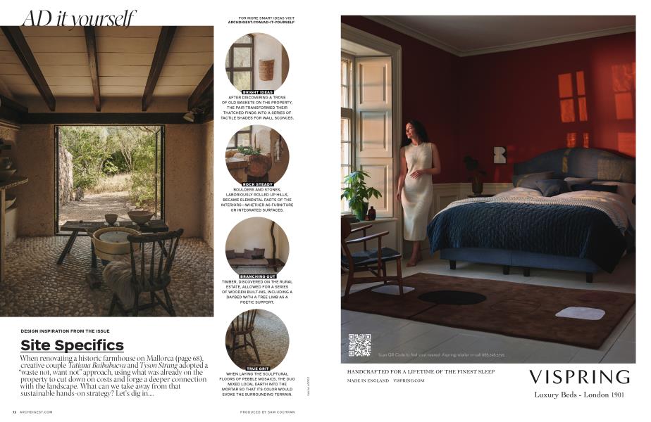VISPRING | Architectural Digest | FEBRUARY 2023