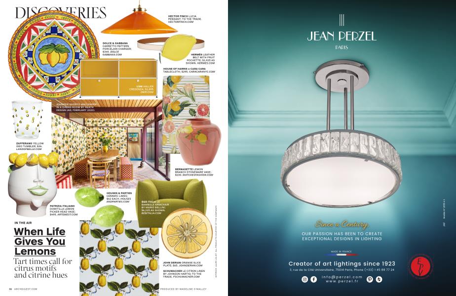 JEAN PERZEL | Architectural Digest | MARCH 2023