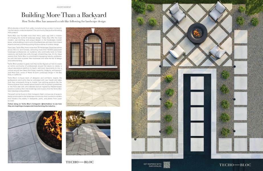 TECHO-BLOC | Architectural Digest | APRIL 2023