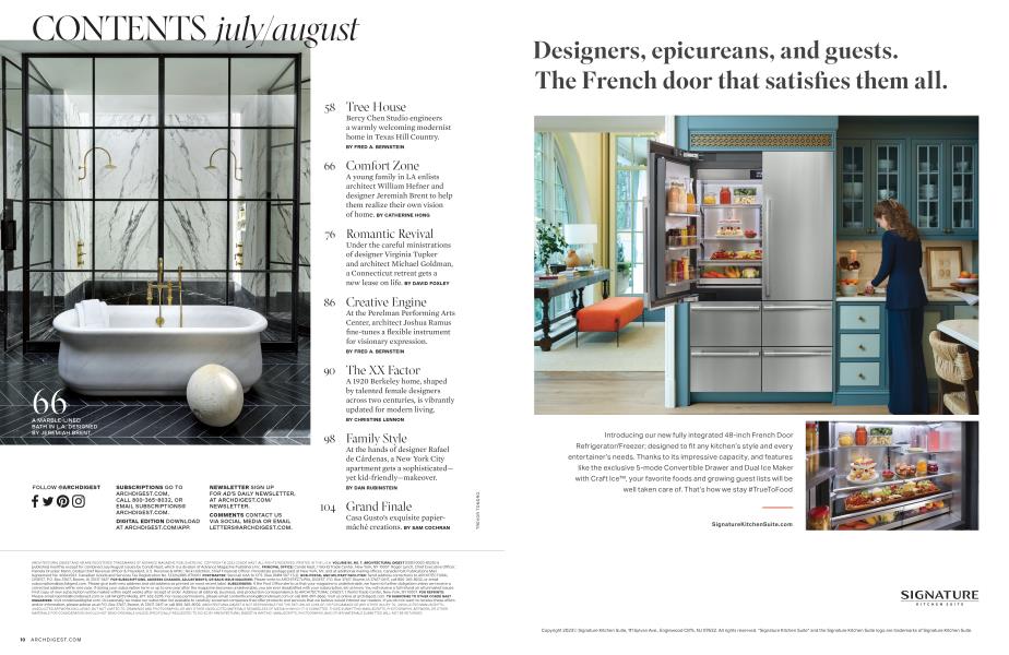 ARCHITECTURAL DIGEST | Architectural Digest | JULY/AUGUST 2023