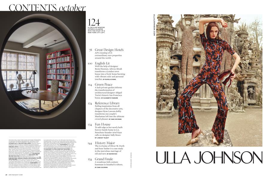 ARCHITECTURAL DIGEST | Architectural Digest | OCTOBER 2023